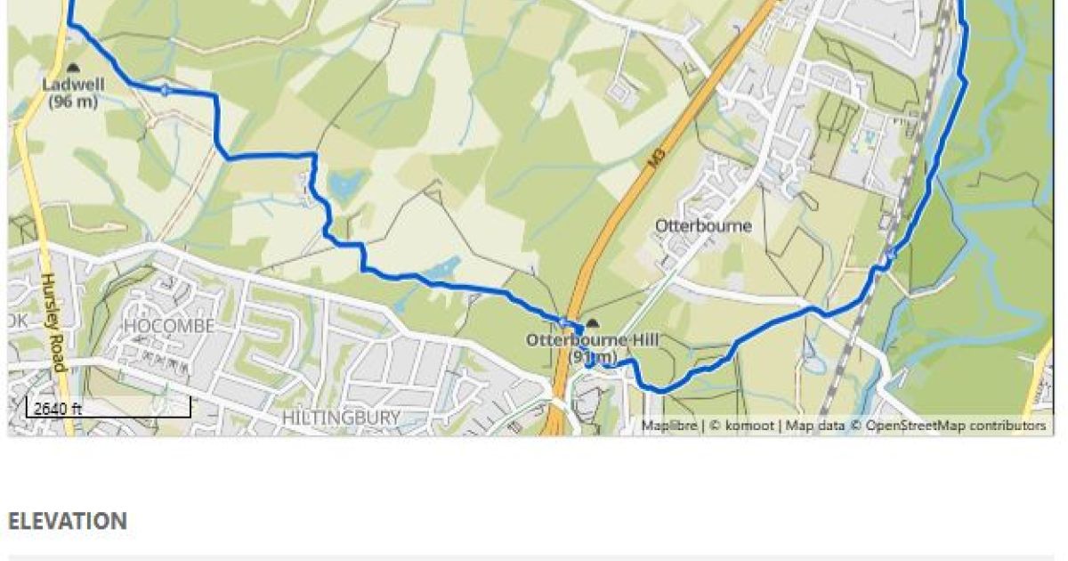 COMPTON, SHAWFORD, OTTERBOURNE & HURSLEY - Ramblers